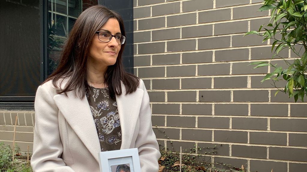 Sharon Witt speaks about losing her former husband to suicide - ABC News