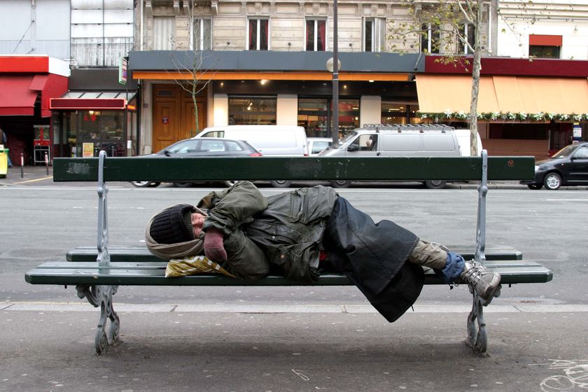 Homeless people surveyed - ABC News