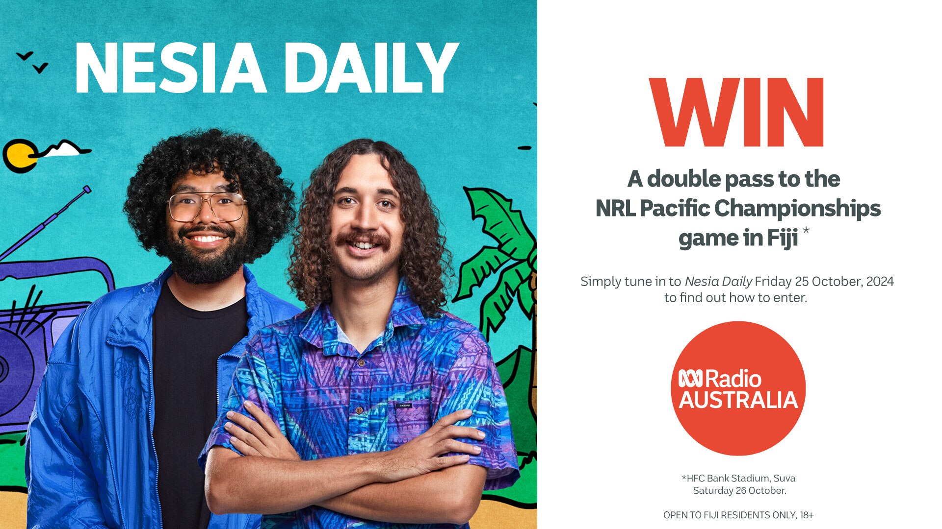 Win tickets to the NRL Pacific Championships game in Fiji - ABC Pacific