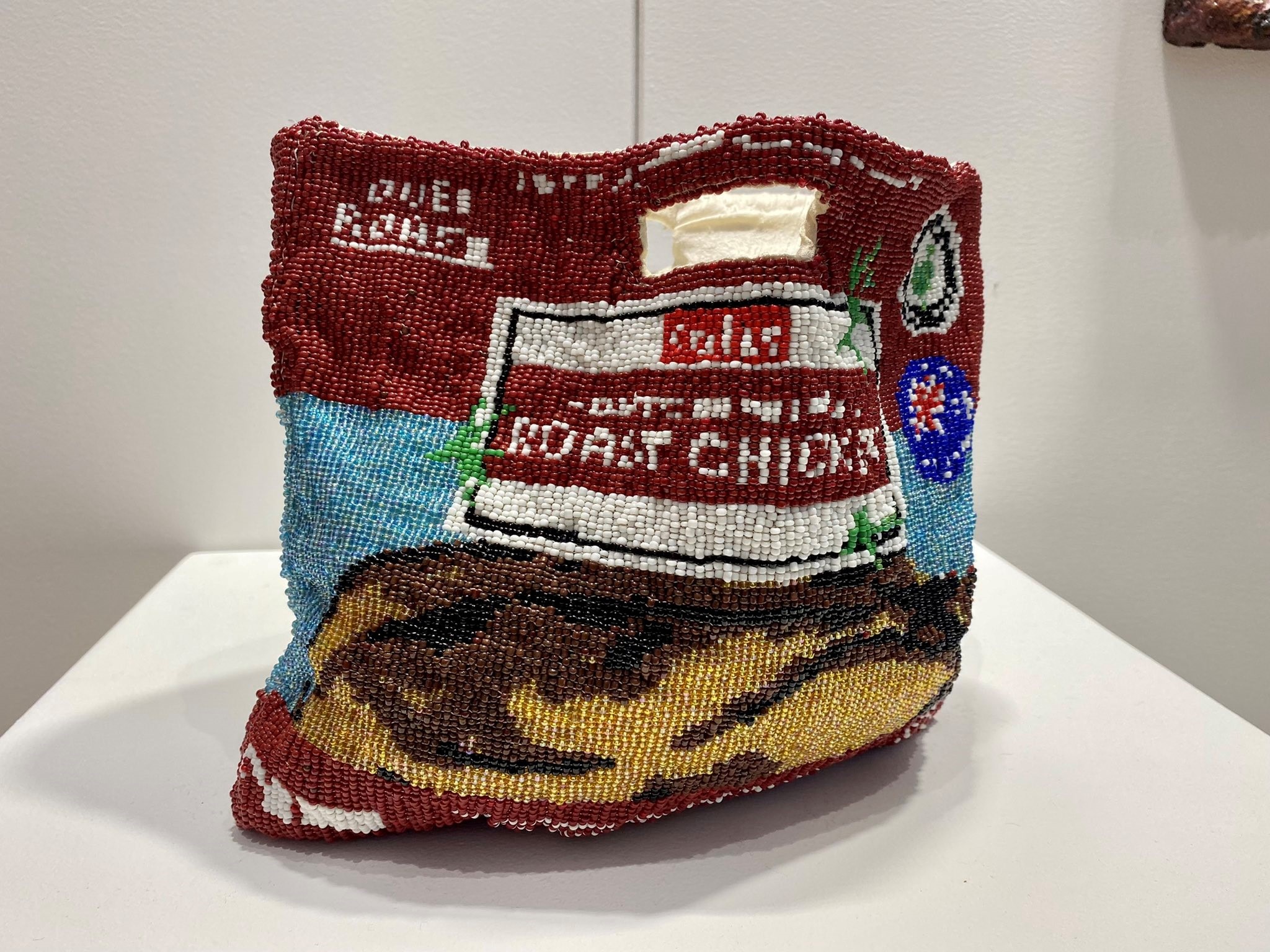 Roast chook handbag goes viral after winning art prize - ABC listen