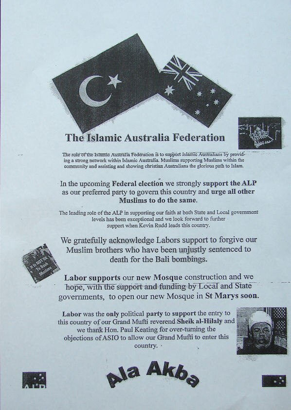 Liberals embroiled in leaflet scandal - ABC News