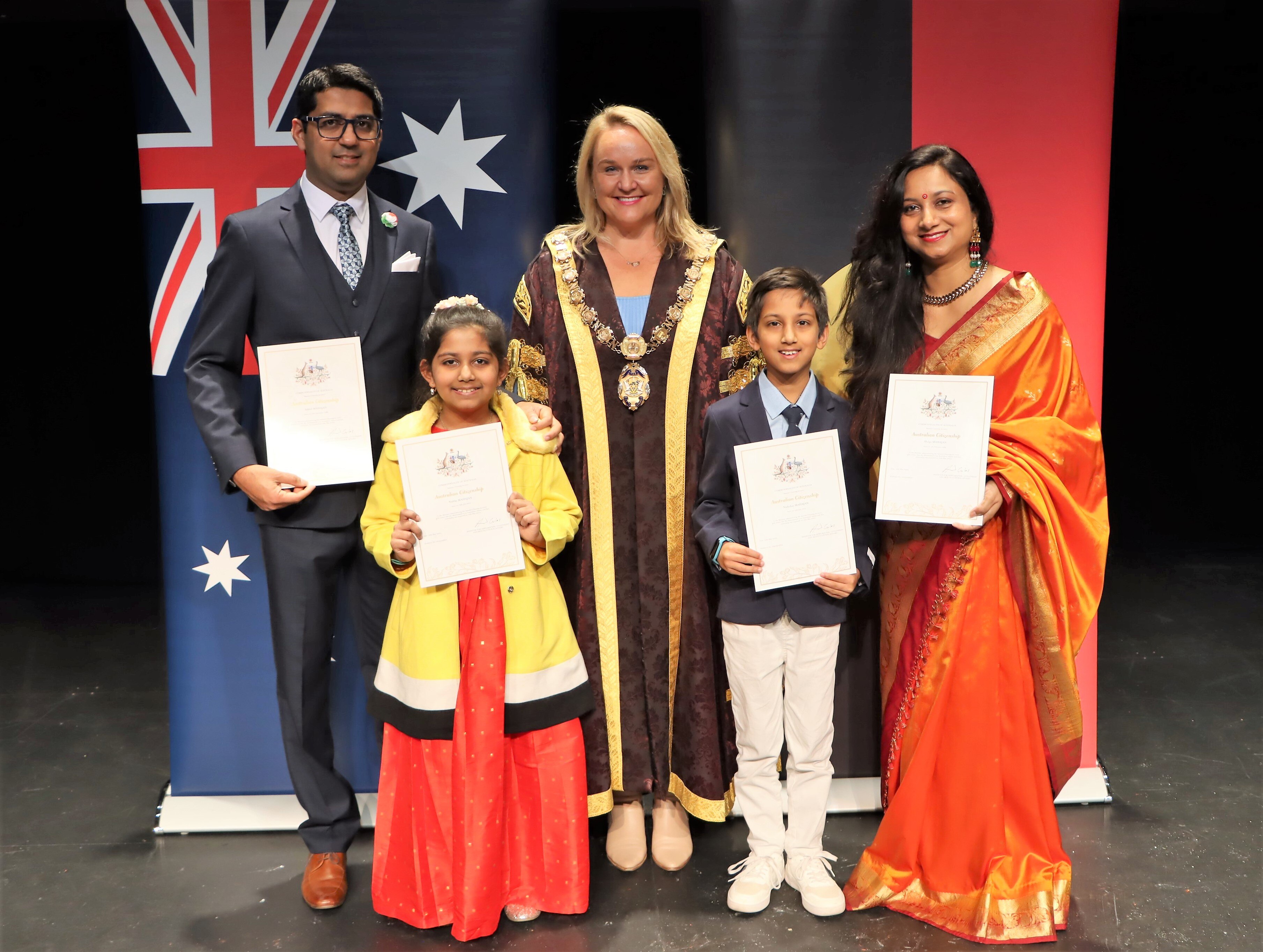 Meet the Mahajan family, who are among Newcastle’s newest Aussie ...
