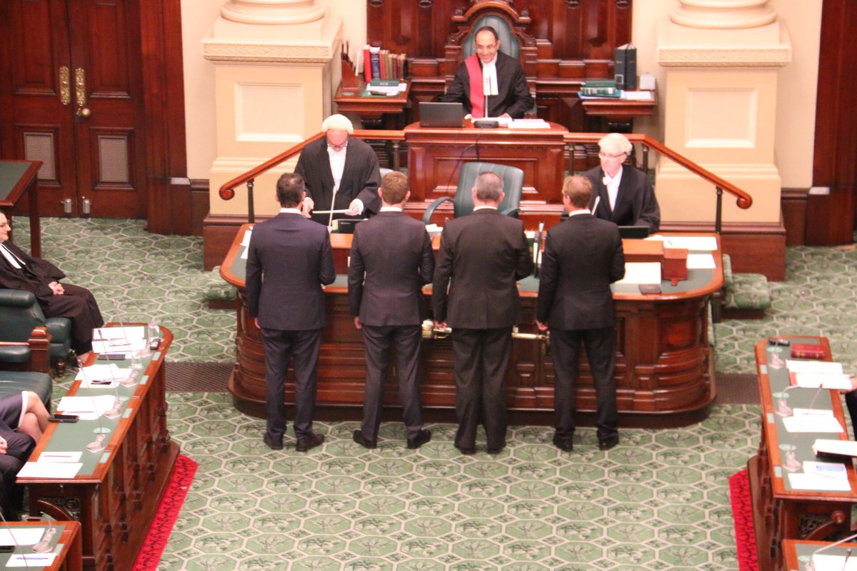 SA Parliament's first day begins, with a quartet of 'Steves' - ABC News