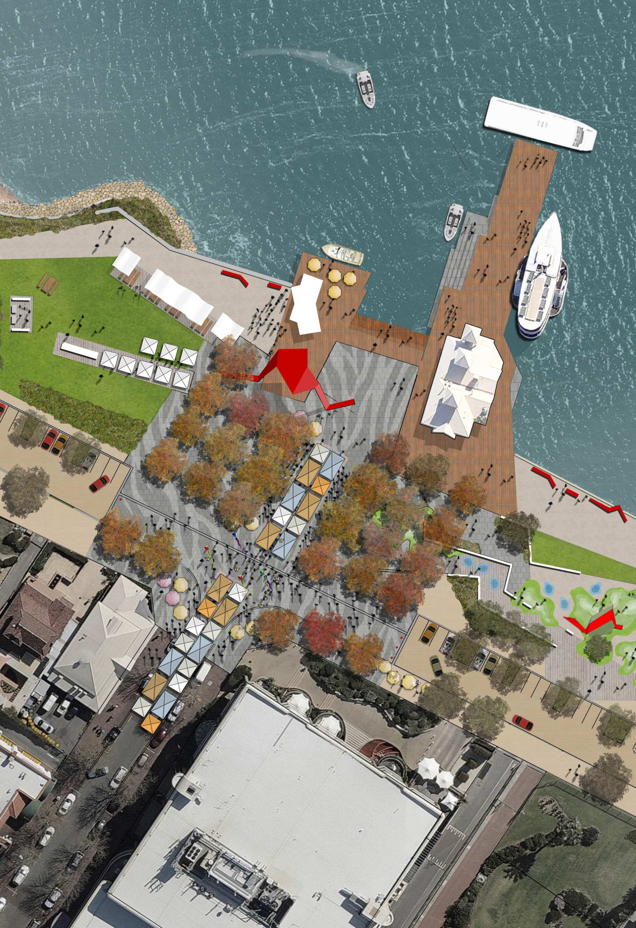 Piazza, promenade feature in South Perth revitalisation plan - ABC News