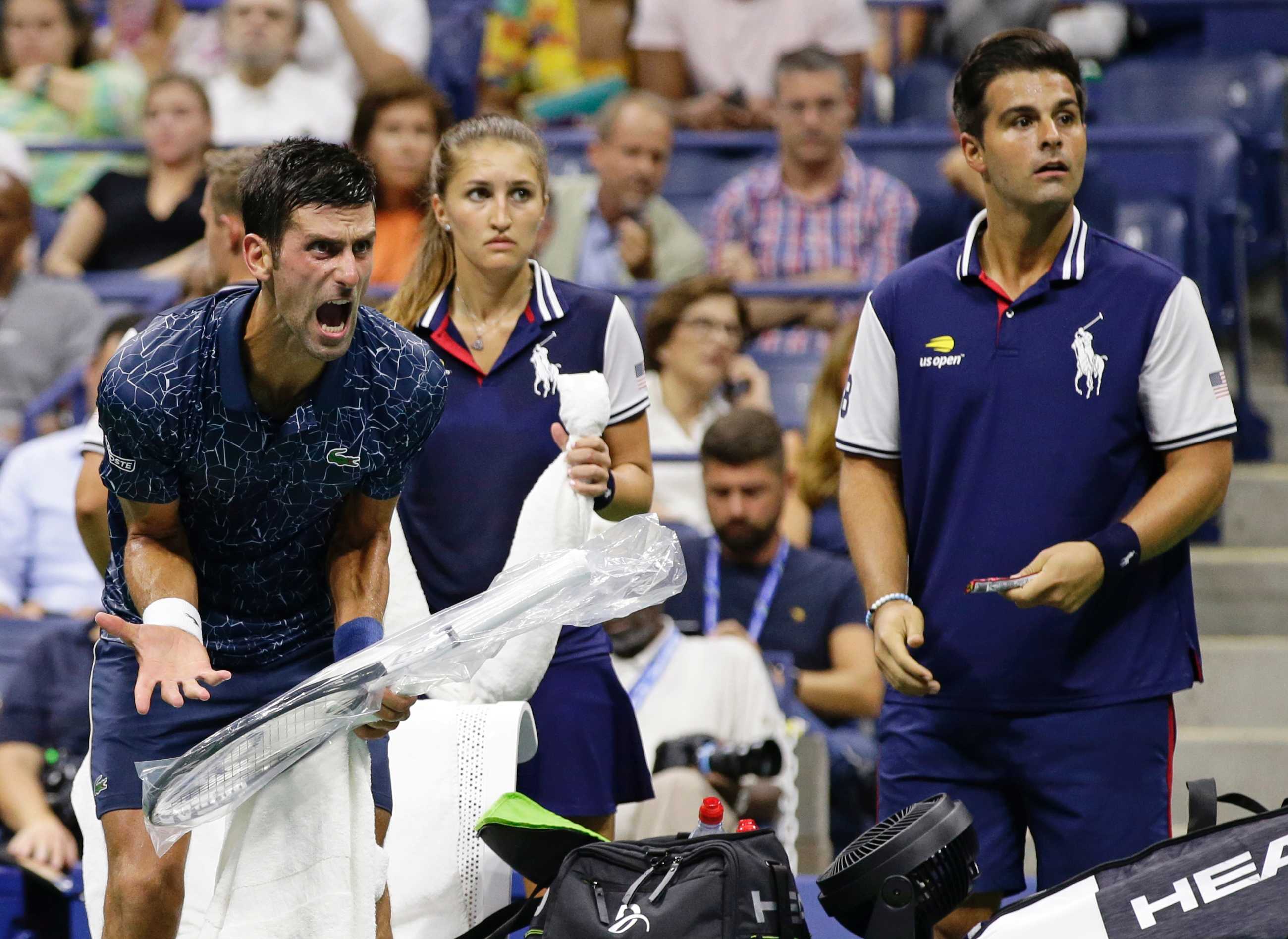 John Millman beaten by Novak Djokovic as Aussie underdog's US Open ...