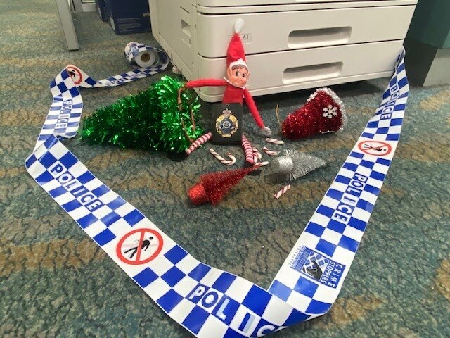 Elf on the Shelf helps Rockhampton police spread Christmas safety ...