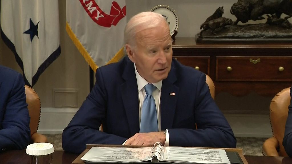 Iranian barrage on Israel 'defeated and ineffective': US President ...