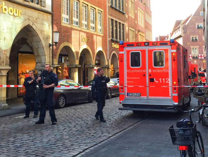 Several dead in Germany's Muenster after man drives van into crowd ...