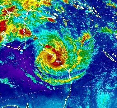Cyclone Debbie downgraded to tropical low, but still delivering ...