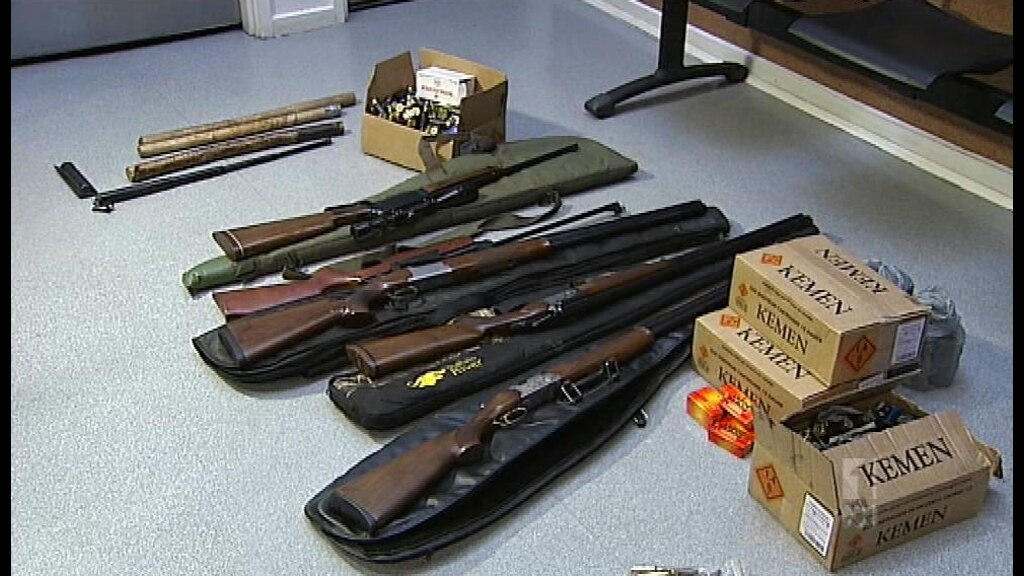 Police seize guns in Melbourne suburbs - ABC News