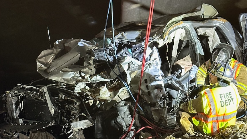 Indiana man trapped in his crashed truck rescued after six days ... Indiana man trapped in his crashed truck rescued after six days ...