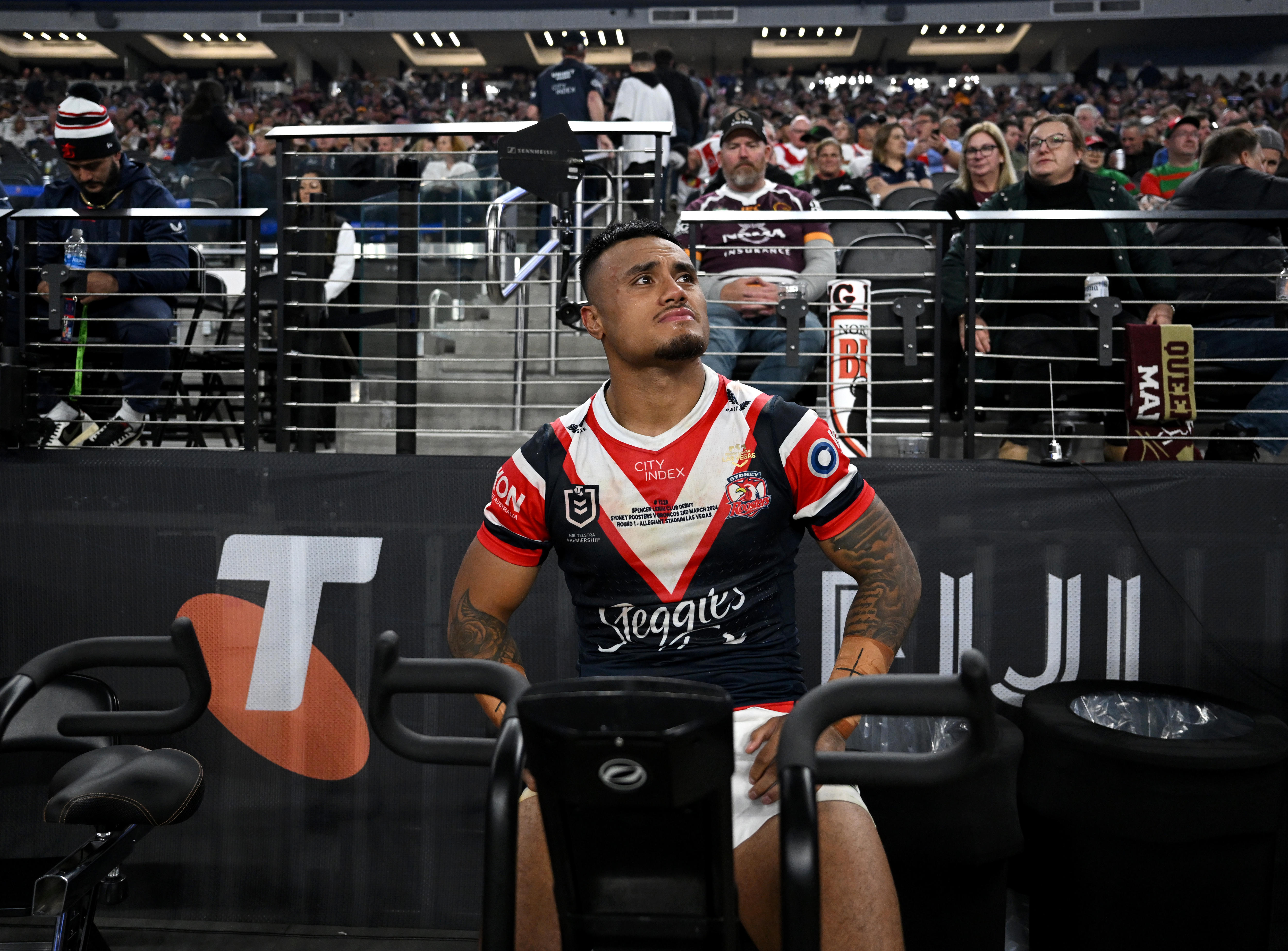 Spencer Leniu suspended by NRL judiciary for eight games over racial ...