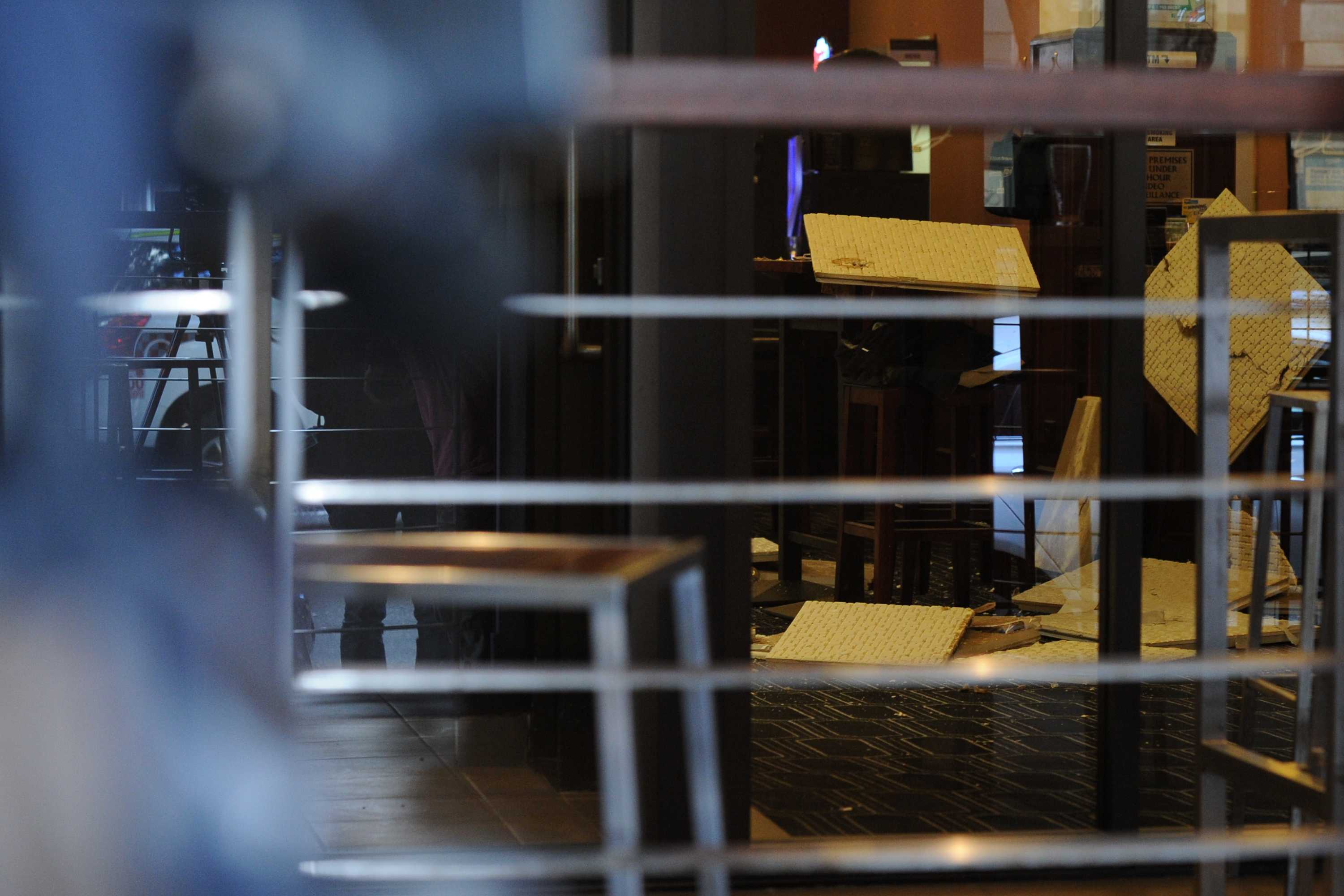 Three men taken to hospital after ceiling collapses in Sydney's CBD ...