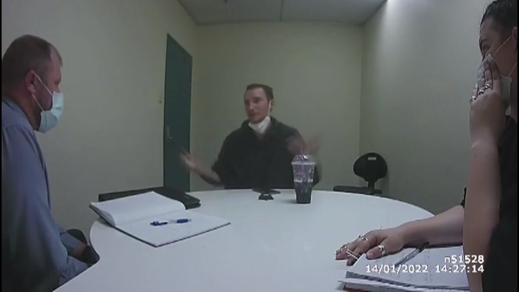 Justin Stein's first interview with police - ABC News