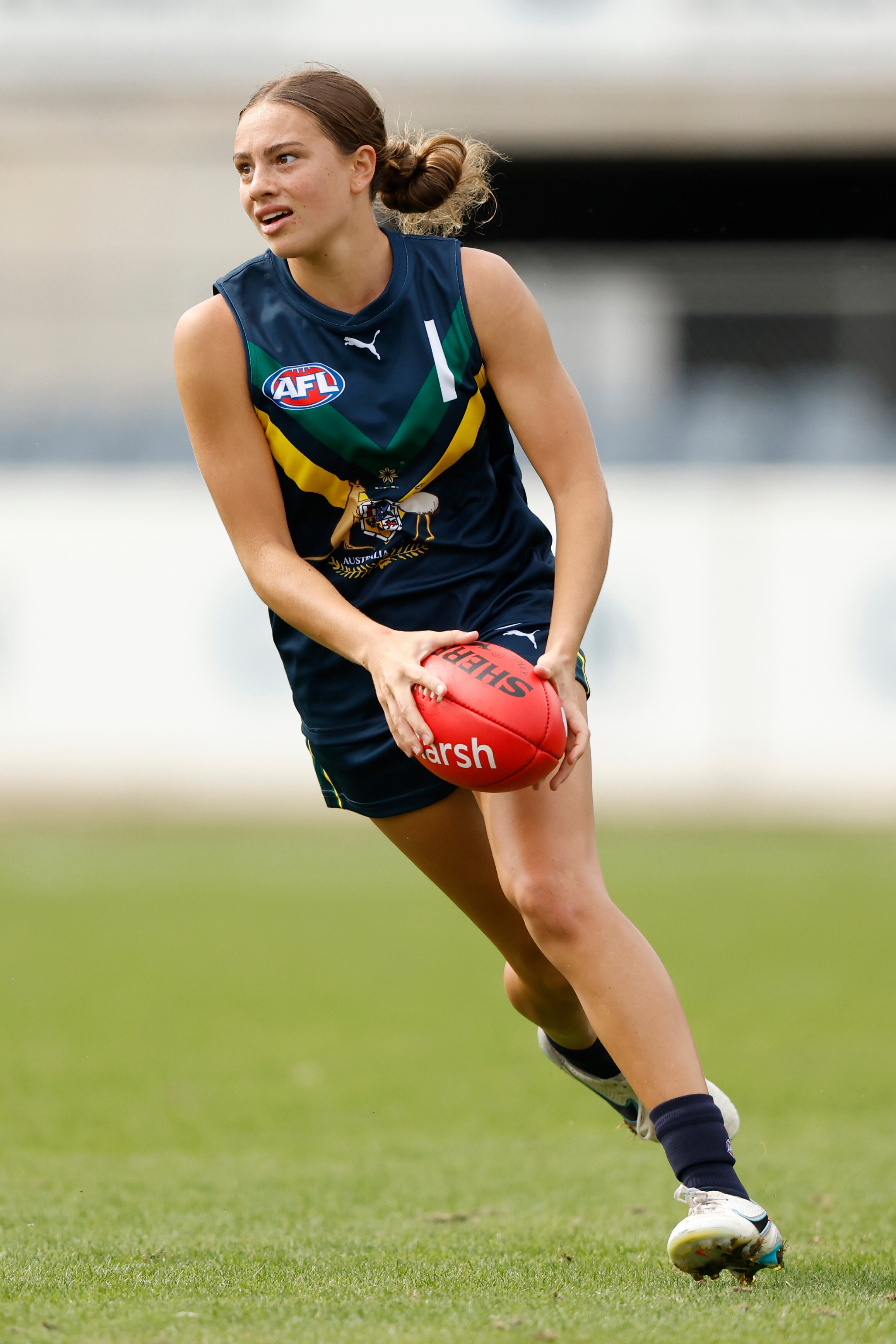 Ash Centra taken as number one pick in first AFLW national draft - ABC News