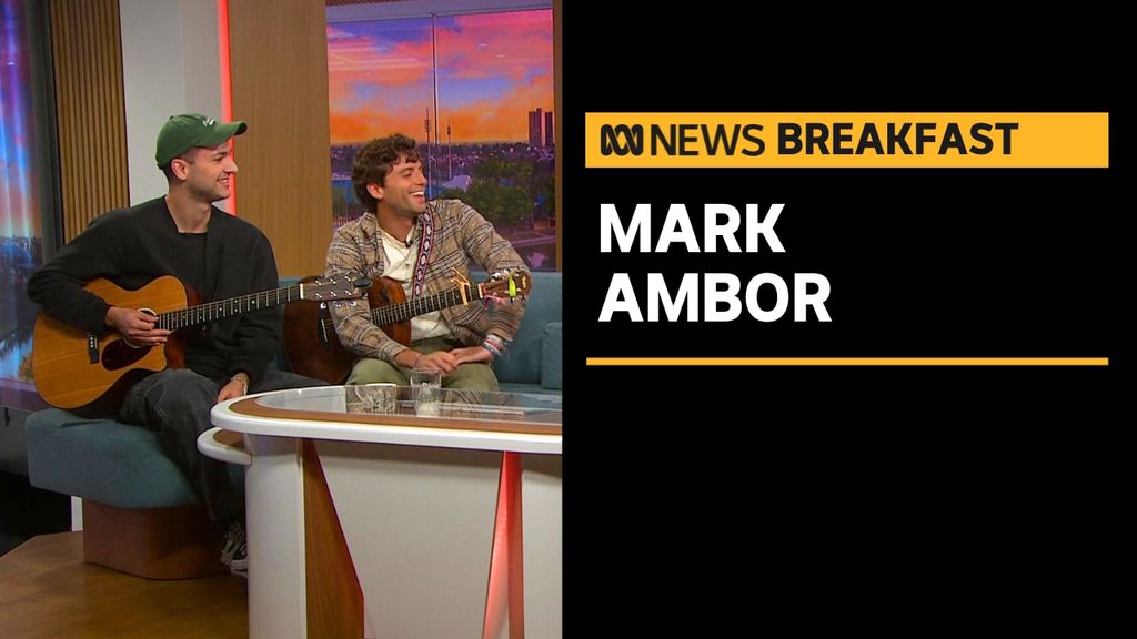Mark Ambor performs viral hit 'Belong Together' on News Breakfast - ABC ...