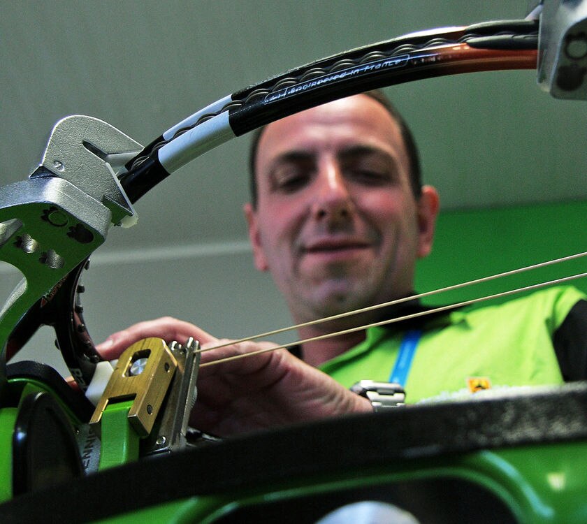 Racquet stringers the other stars at Aus Open - ABC News