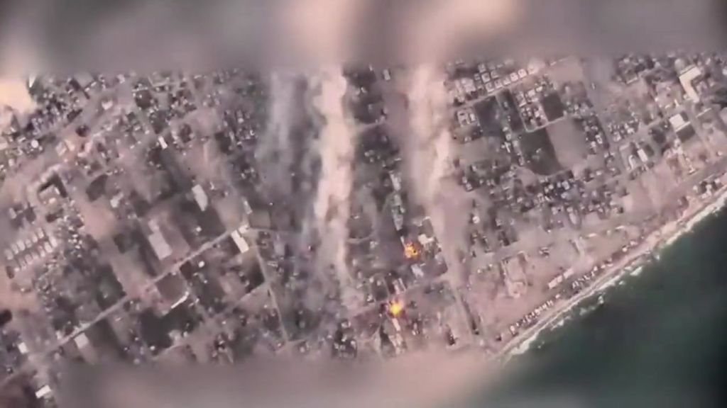 IDF releases vision of anti-tank missiles firing from Gaza - ABC News