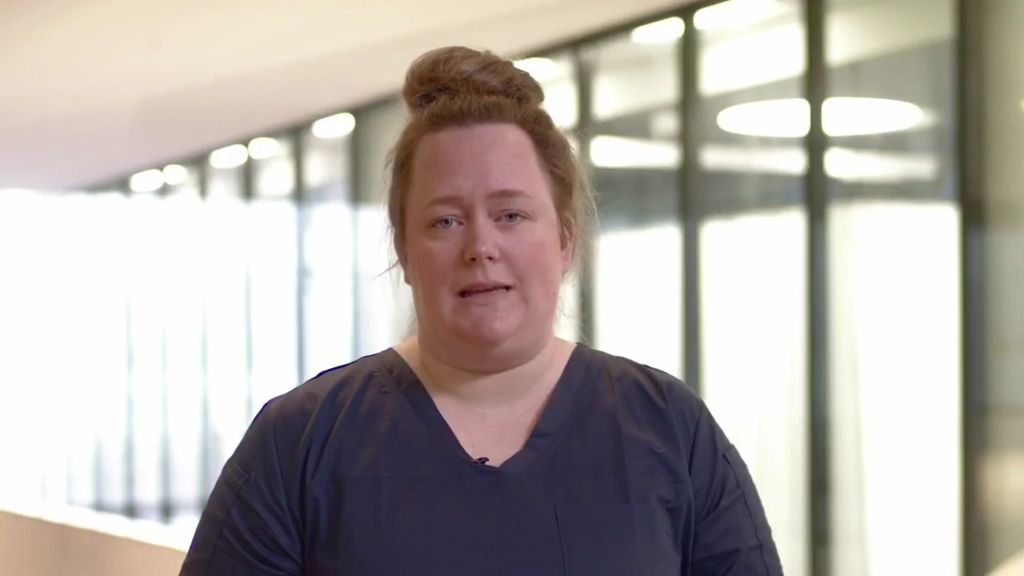 Nurse Amanda from Northern Health asks Victorians to stay home in ...