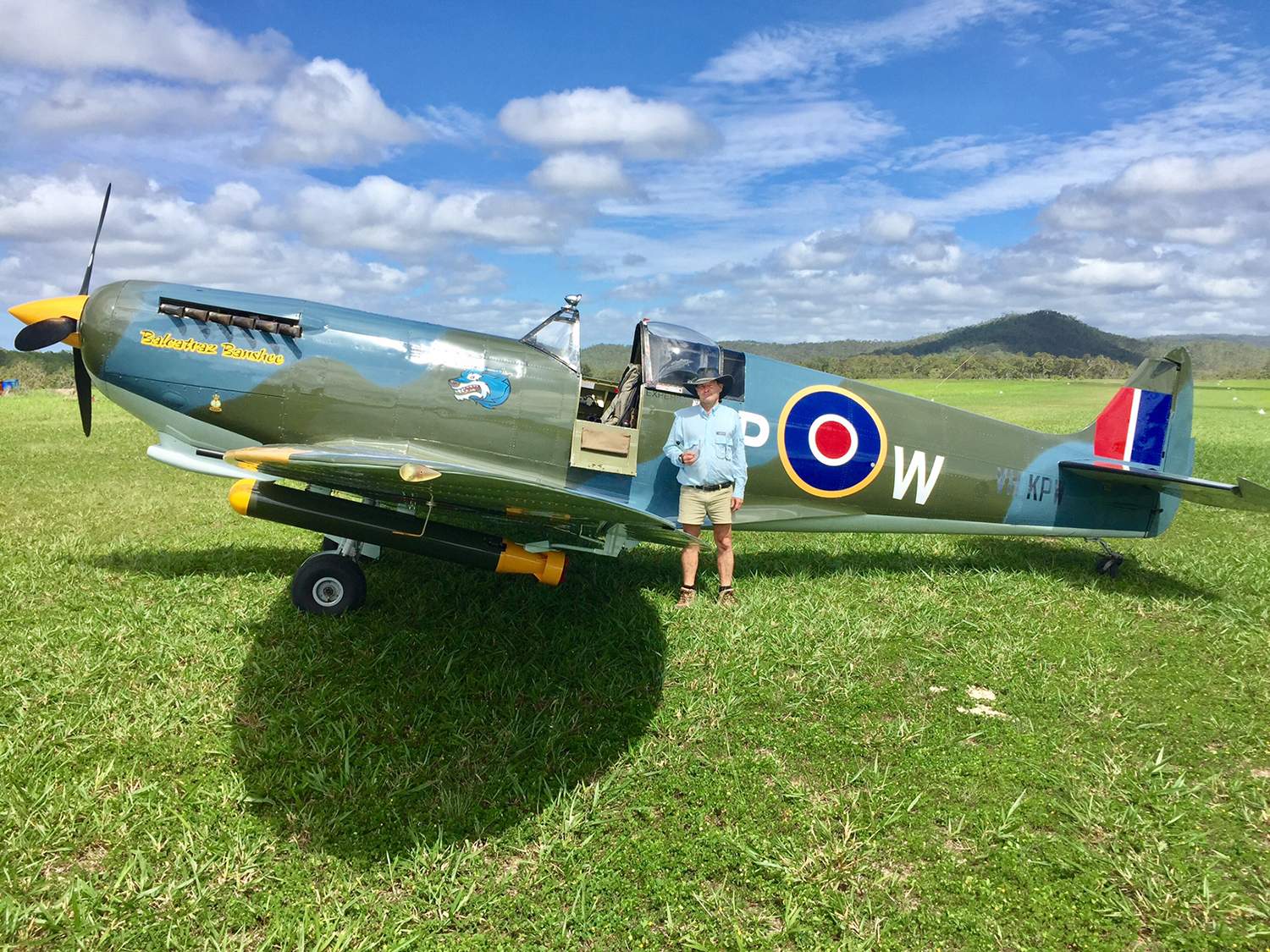 Replica Spitfire pilot soars with success after given okay to fly to ...