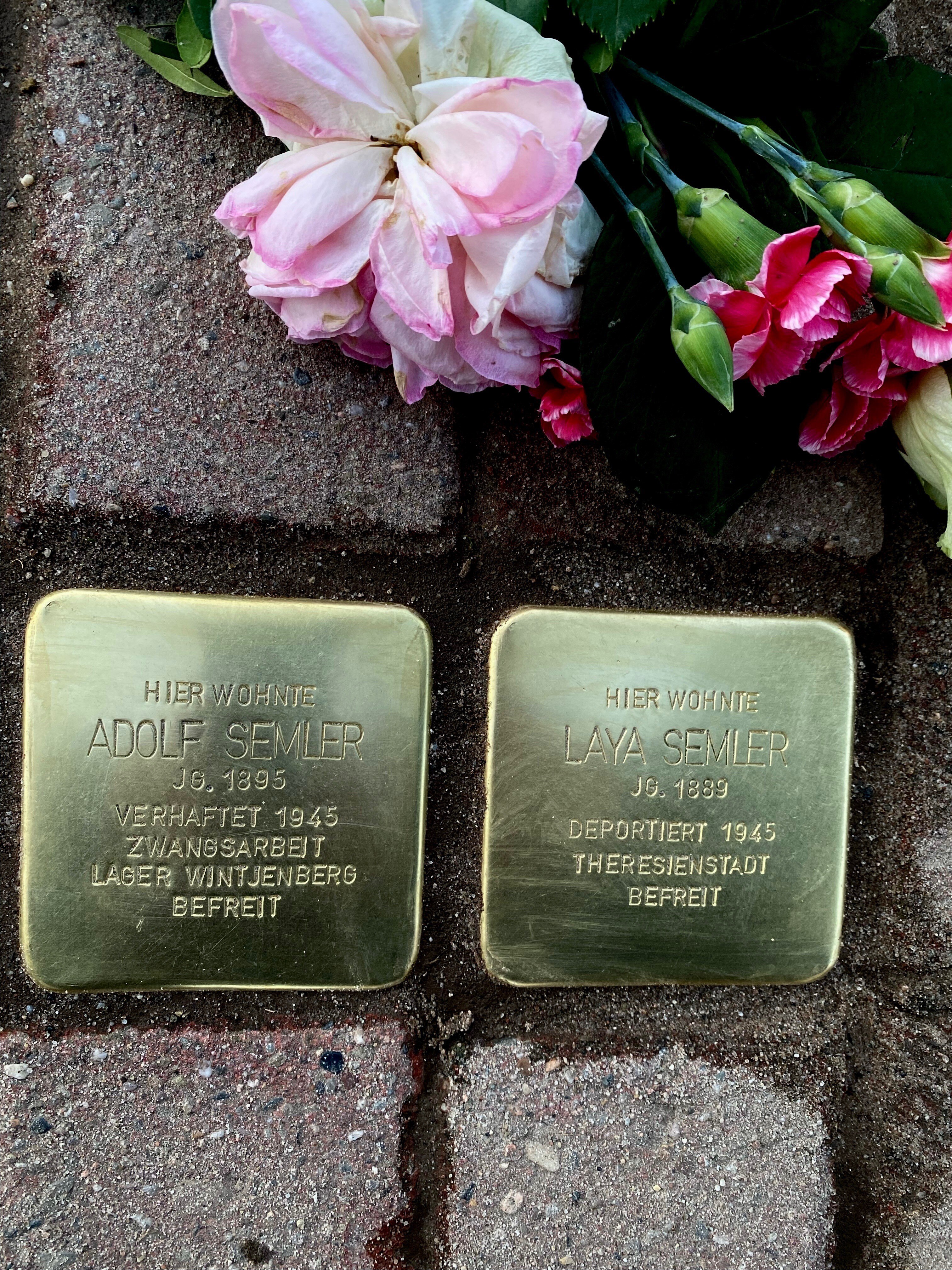 'Stumbling stones' acknowledge genocide and commemorate Jewish lives in ...