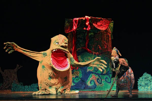 Snuff Puppets collaborate with Indonesian artists to create Wedhus ...