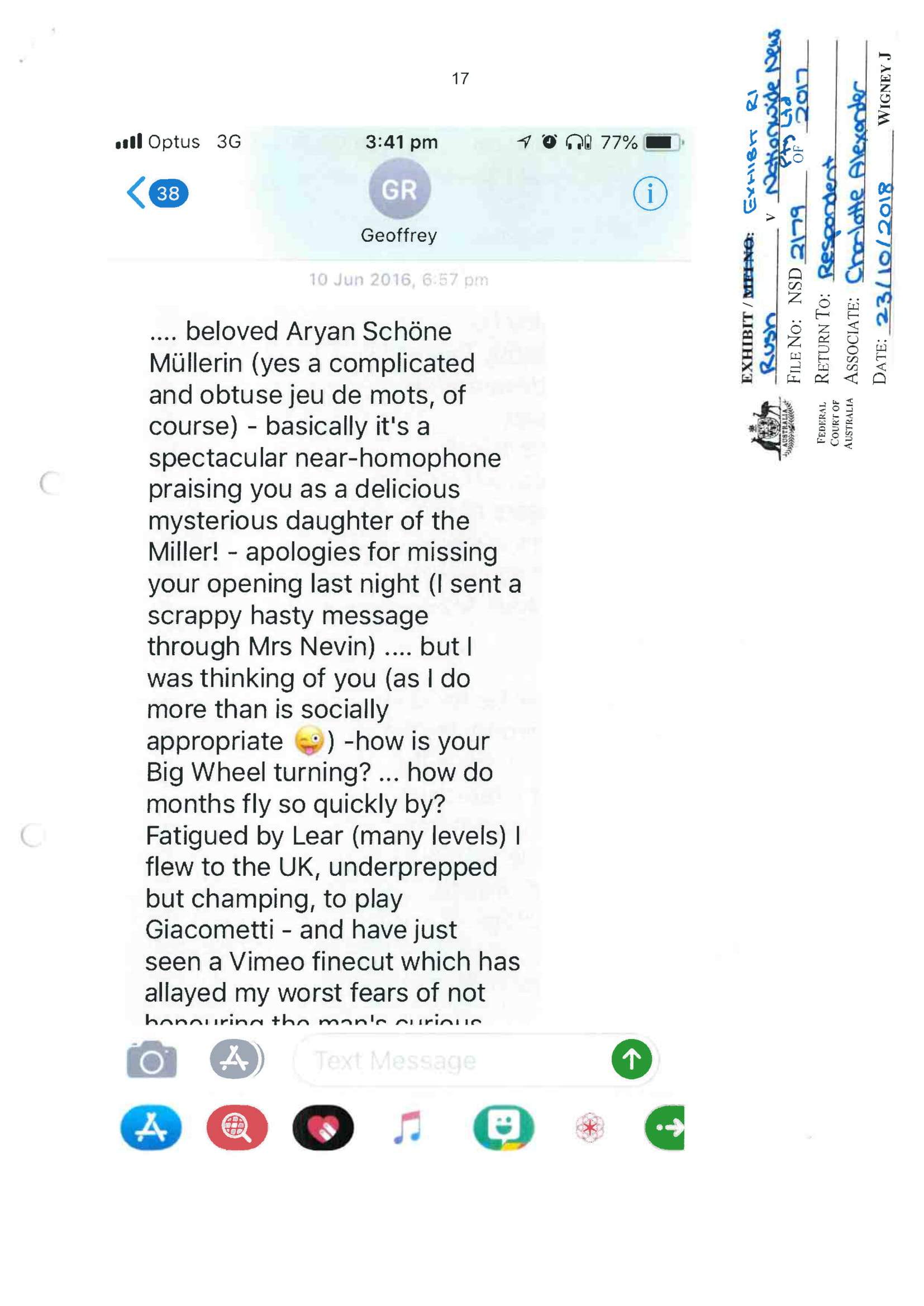 Geoffrey Rush's defamation trial provides tears, drama and even a song ...