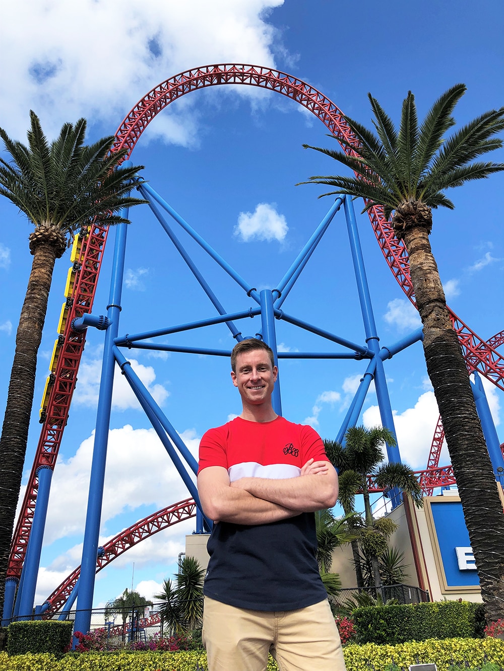 Thrill ride junkie Andrew Grover embarks on US holiday to ride 69 ...