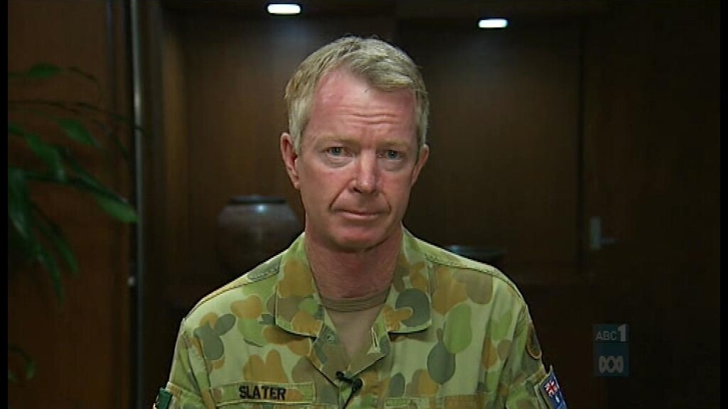 Major-General Slater speaks about flood recovery task ahead - ABC News