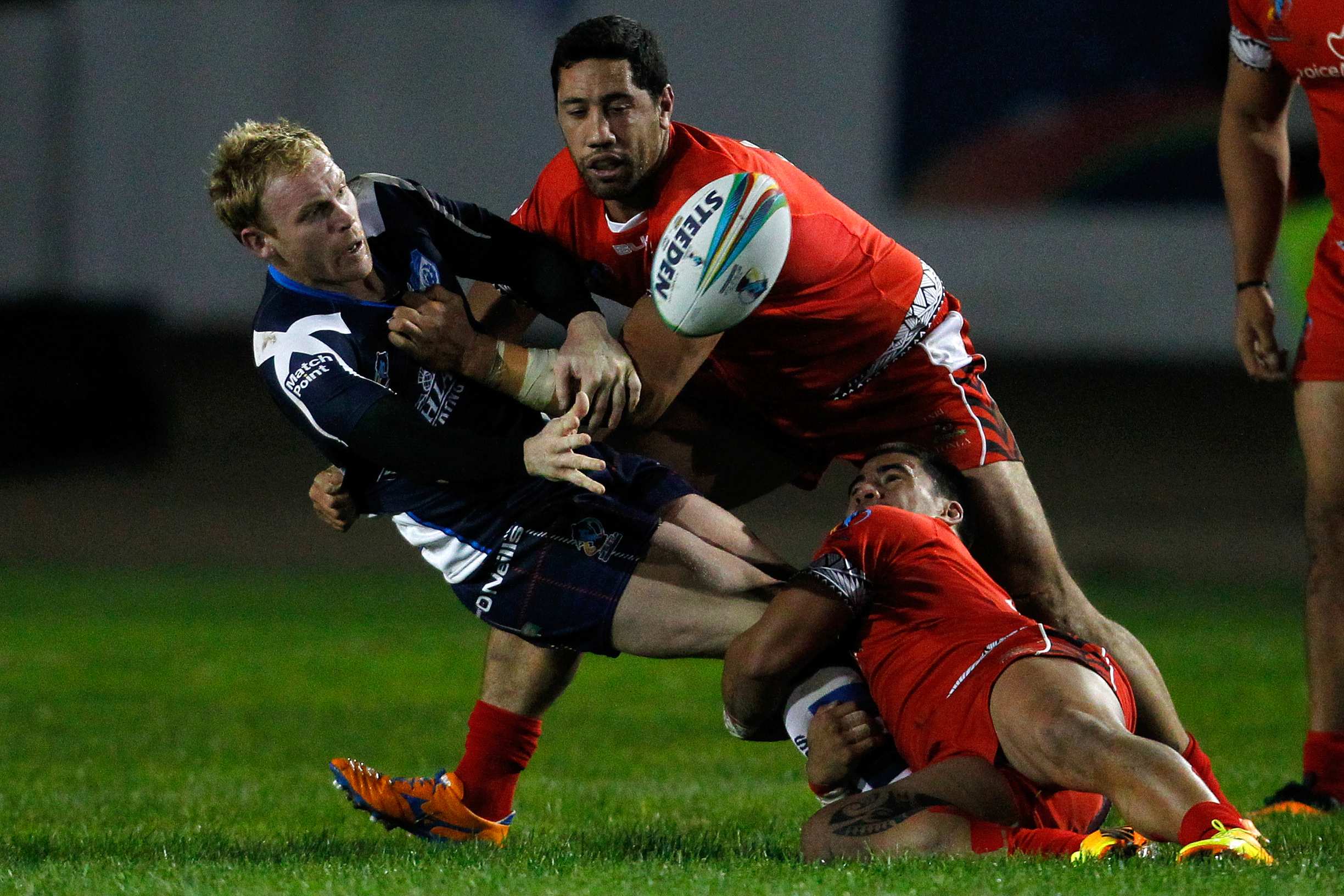 Scotland beats Tonga 26-24 at Rugby League World Cup - ABC News