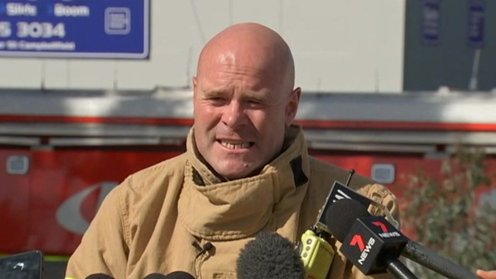 Firefighters conduct 'aggressive and assertive attack' on factory fire ...