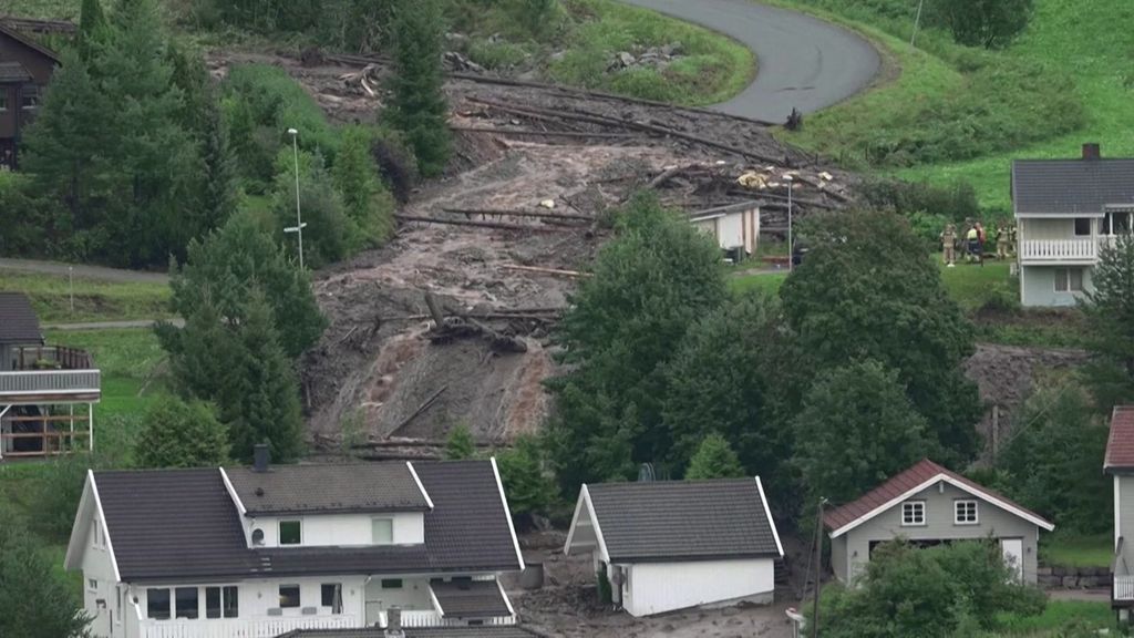 Hundreds evacuated in Norway as heavy rain causes landslides - ABC News