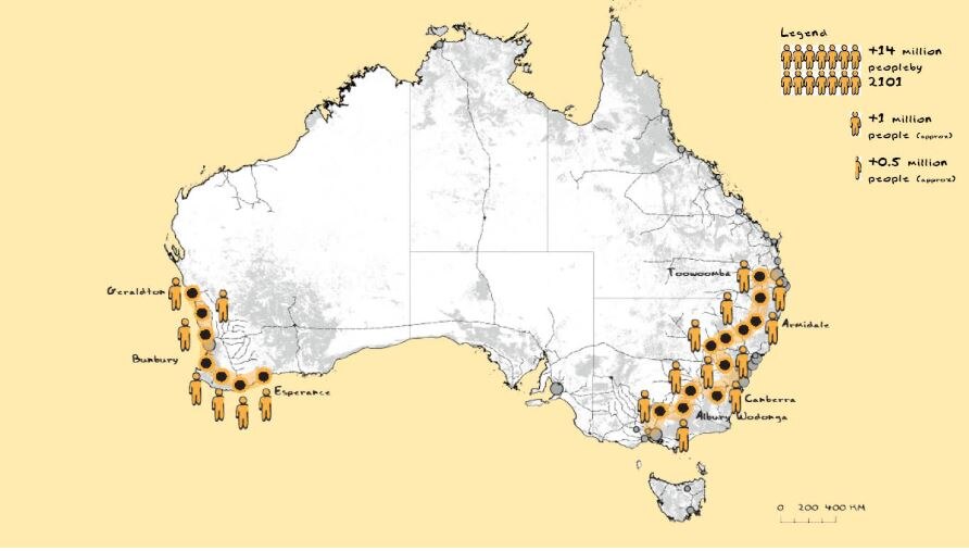 Rail-linked regional cities among concepts to meet Australia's ...