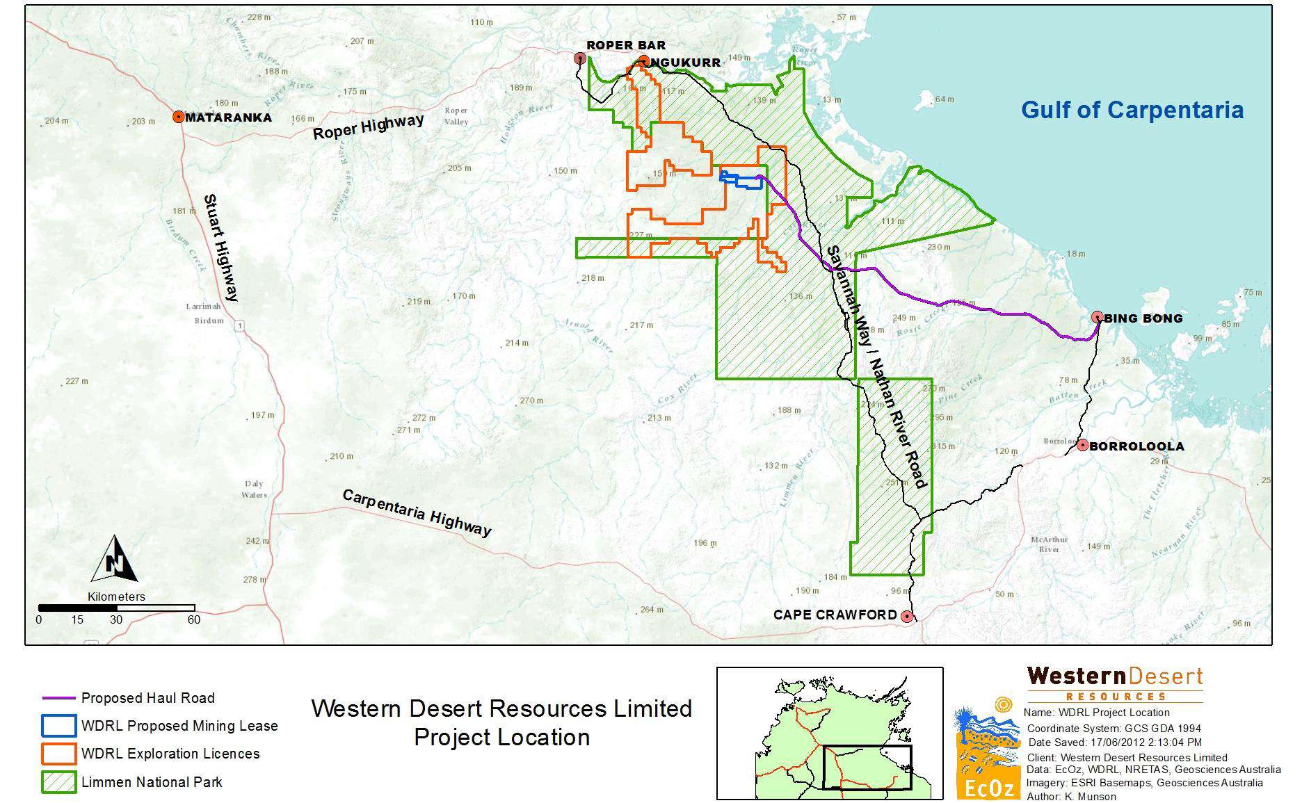 Mining the Roper: opinions and landscapes divided - ABC News