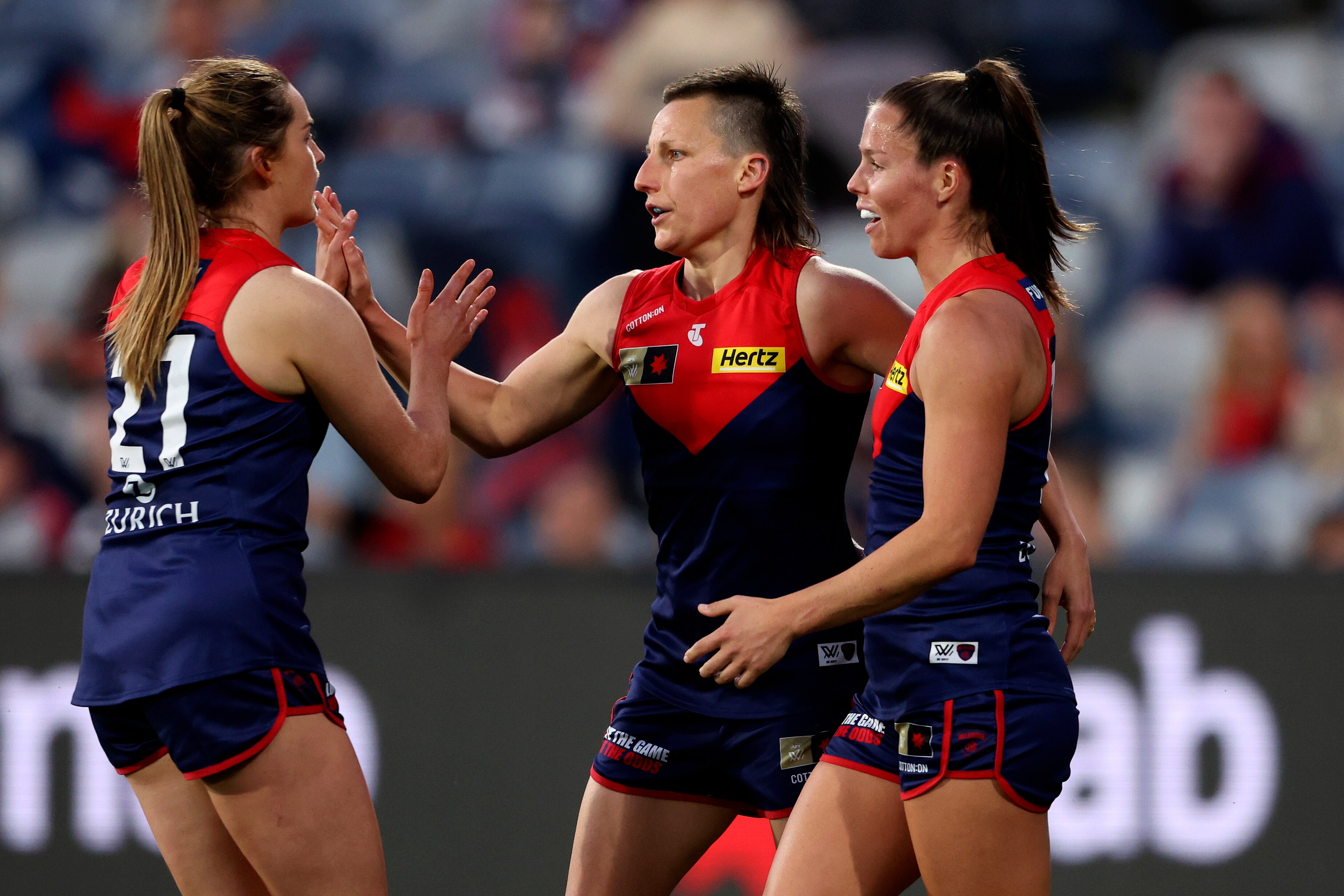 No Tayla Harris, no worries: Demons defeat Cats in AFLW - ABC News