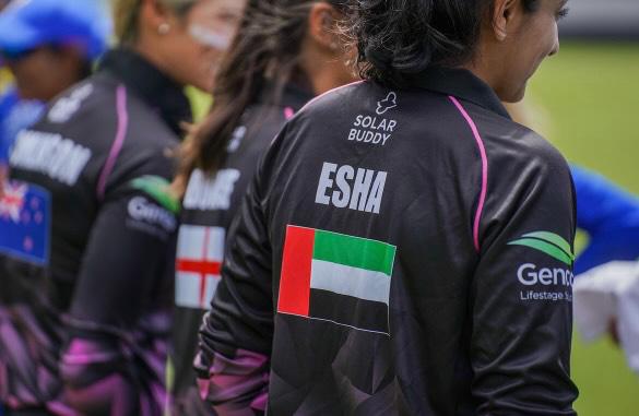 UAE women's cricket captain Esha Oza made the jump from football and ...