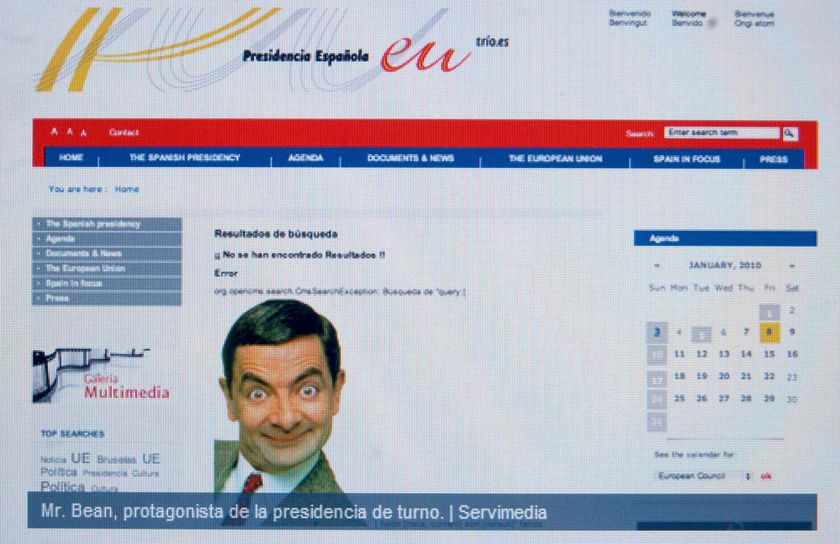 EU website hijacked by Mr Bean - ABC News