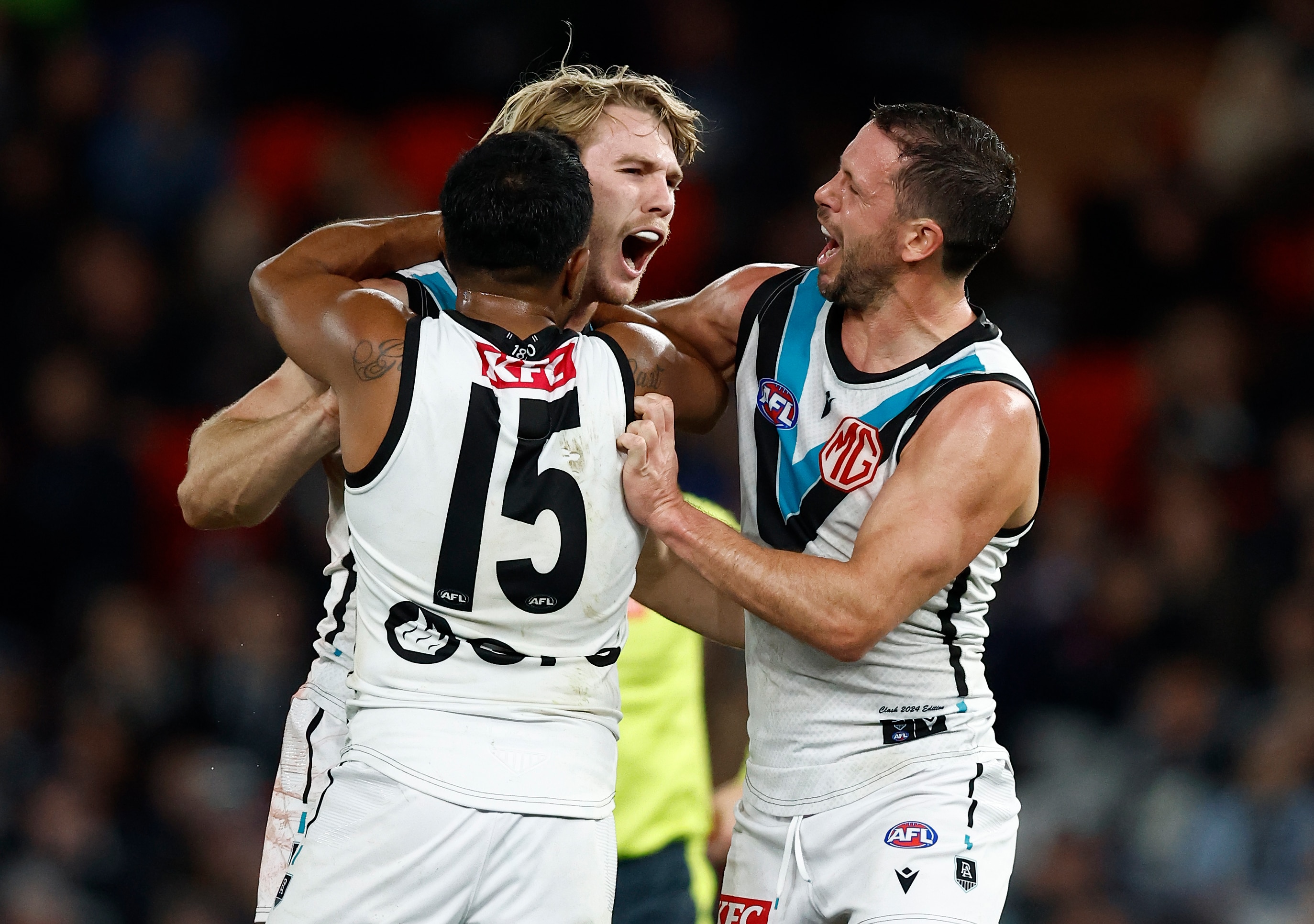 Port Adelaide boosts top-four chances after remarkable second-half ...