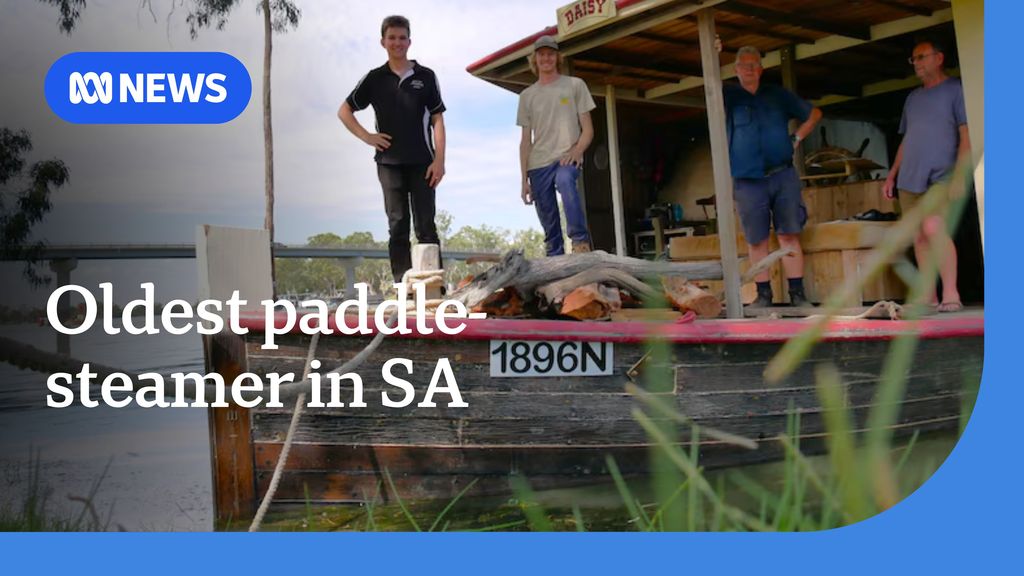 PS Daisy becomes oldest paddle-steamer in SA - ABC News