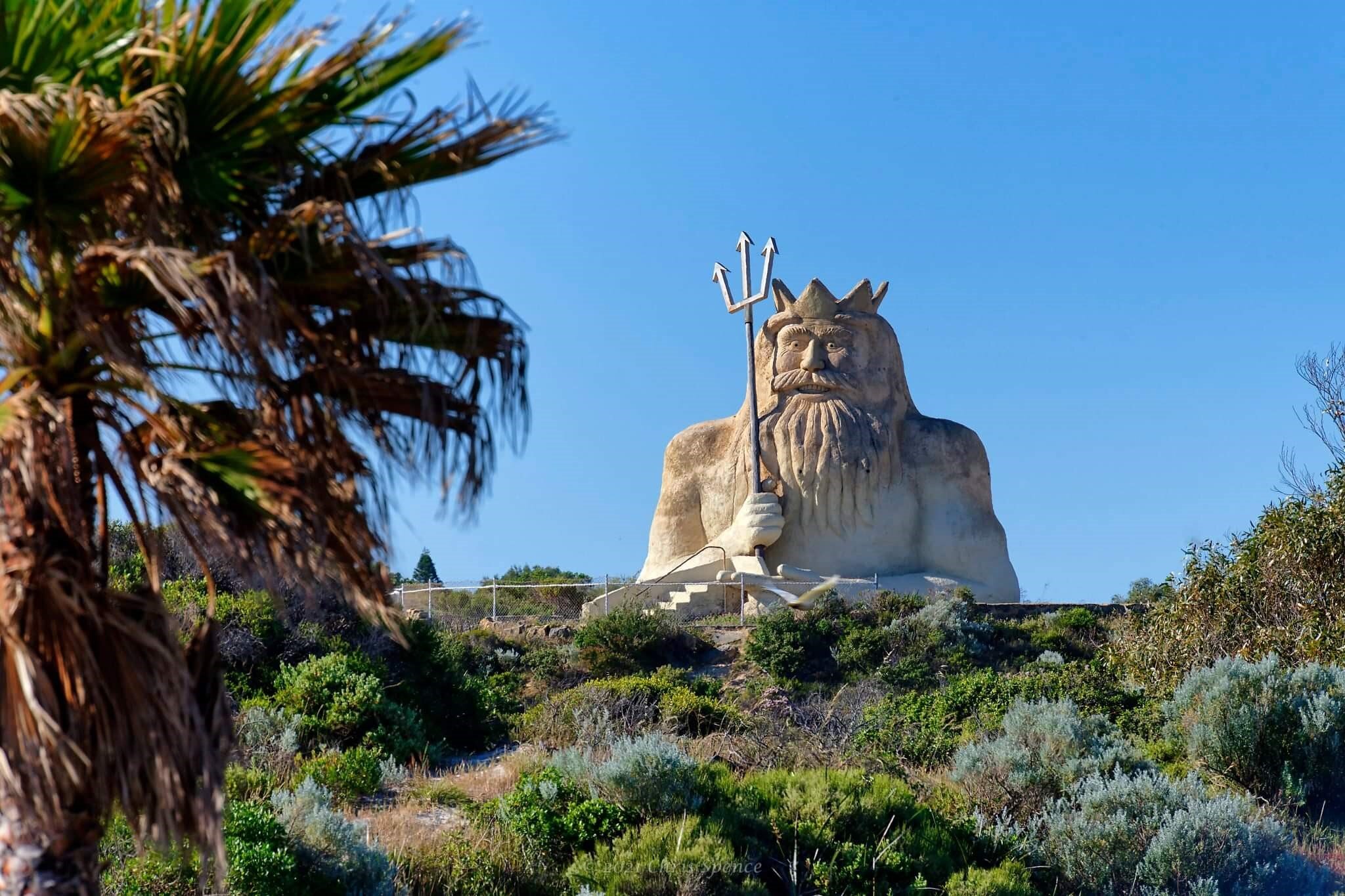 King Neptune is an icon of Two Rocks - ABC News