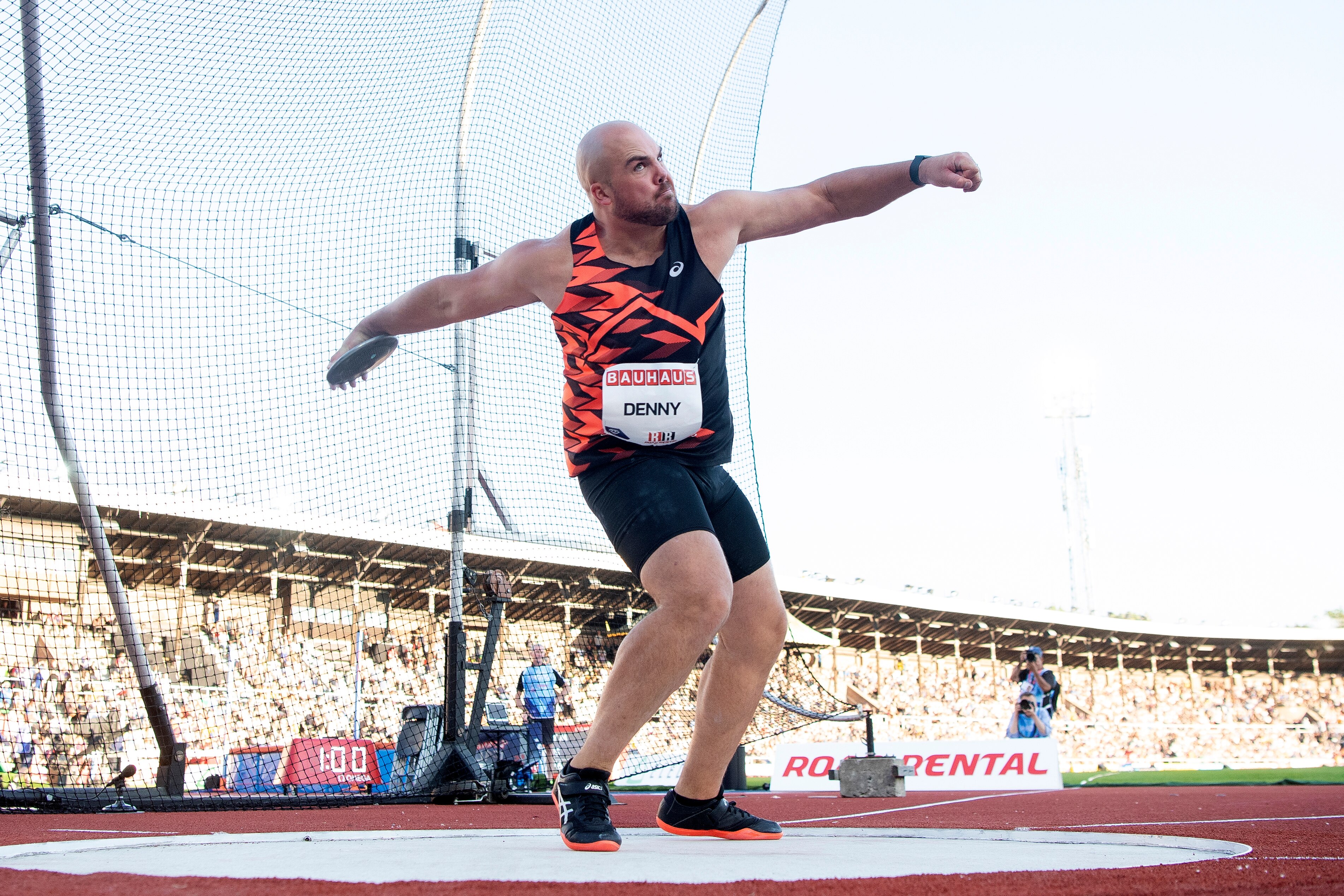 Matt Denny within 10cm of discus world record days after breaking 70m ...