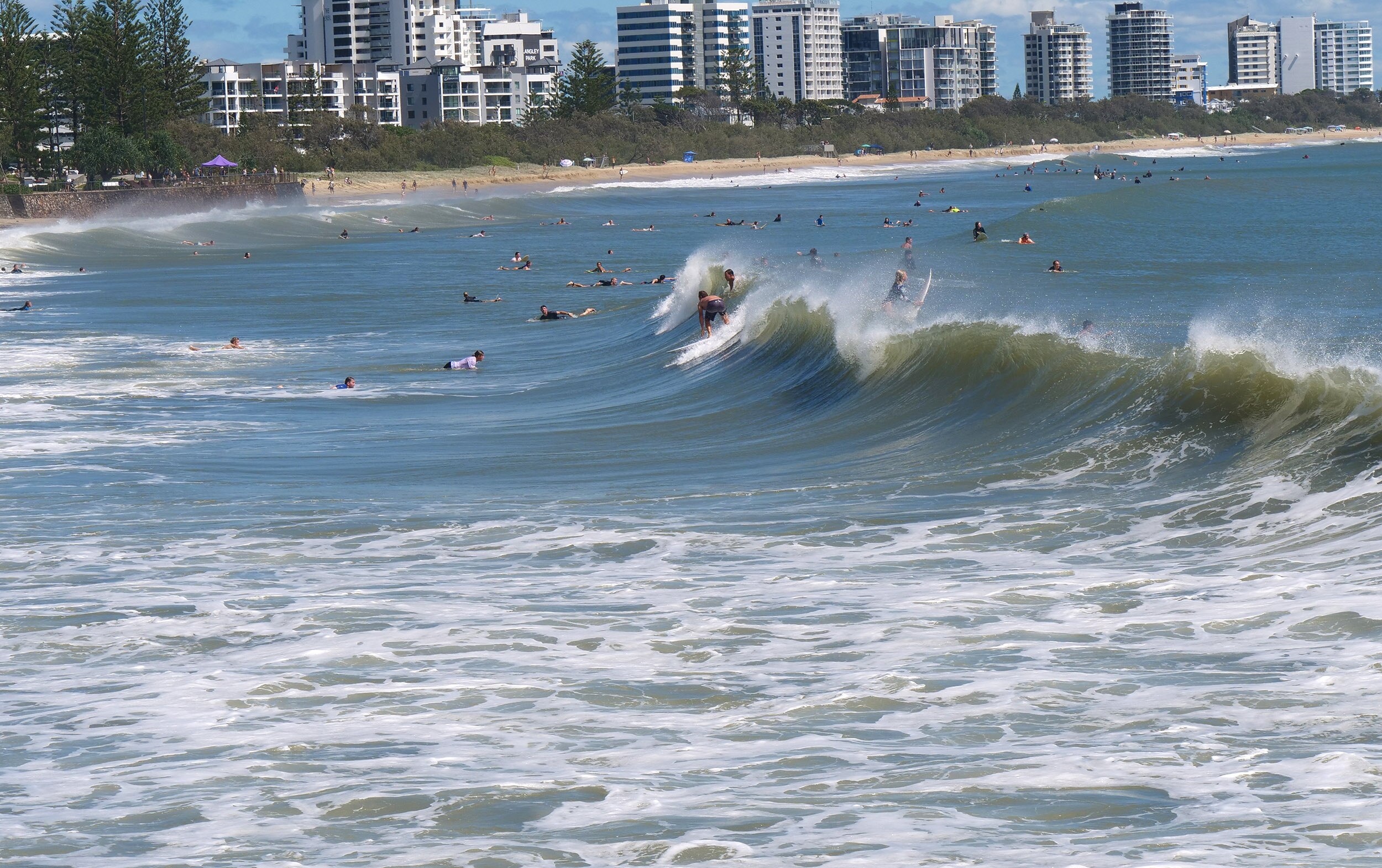Man dies after being pulled from Gold Coast surf as ex-tropical cyclone ...