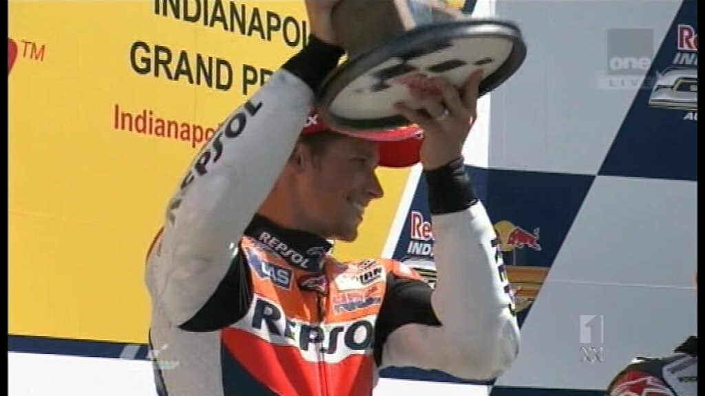 Stoner extends lead with Indy win - ABC News