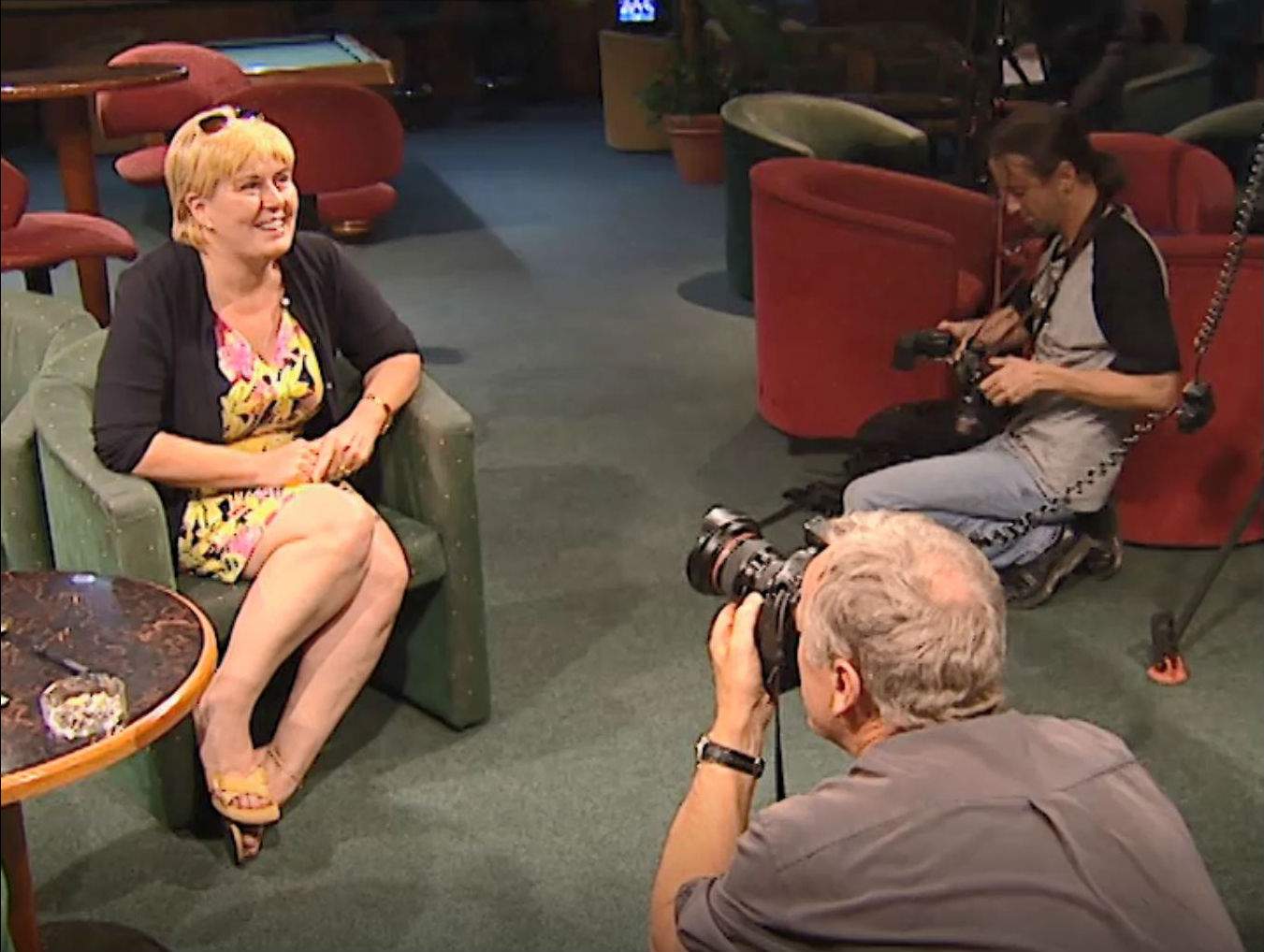 A November 2002 ABC news report shows a police raid on another of Ms ...