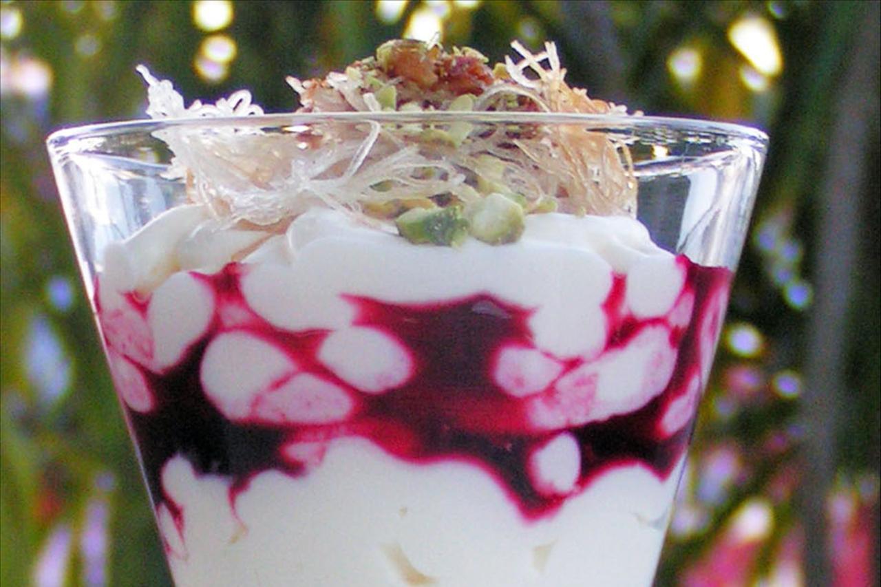 Middle Eastern Malabi trifle - ABC News