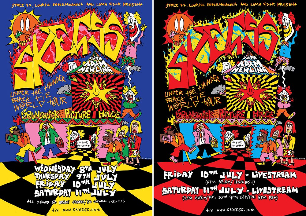 Skegss announce Black Tie live shows for 'Under The Thunder' - triple j