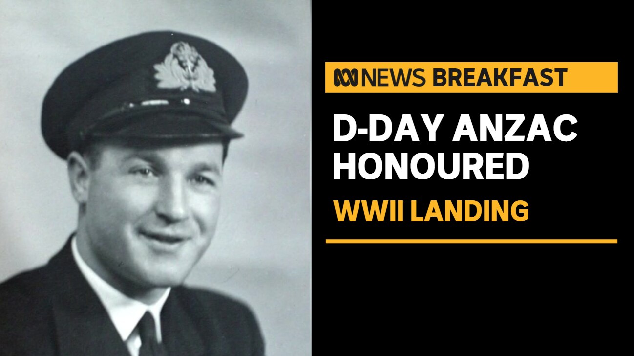 One of the first fallen Australians in 1944 D-Day landings honoured in ...