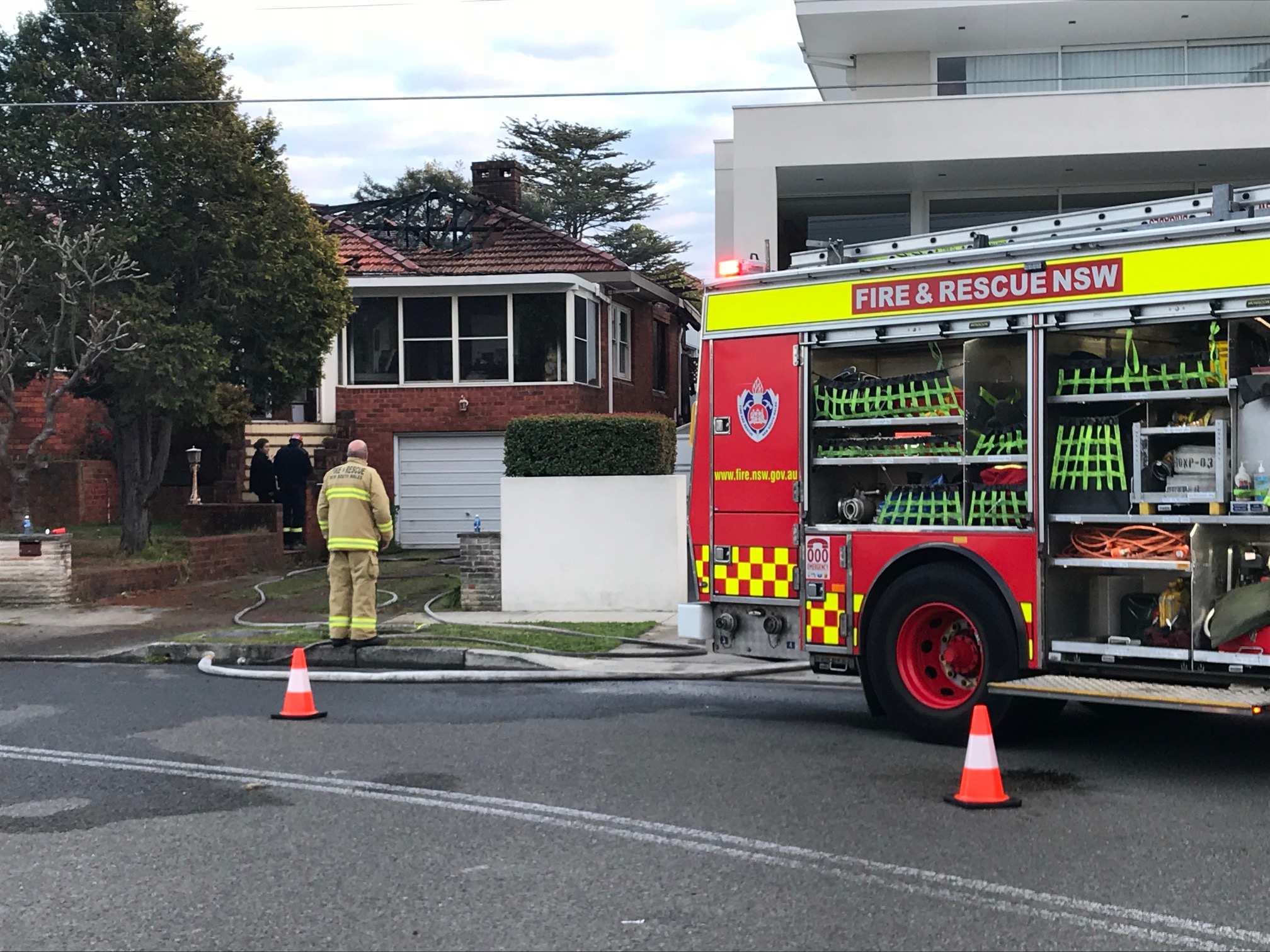 House fire in Sydney's inner-west kills man who re-entered home to ...