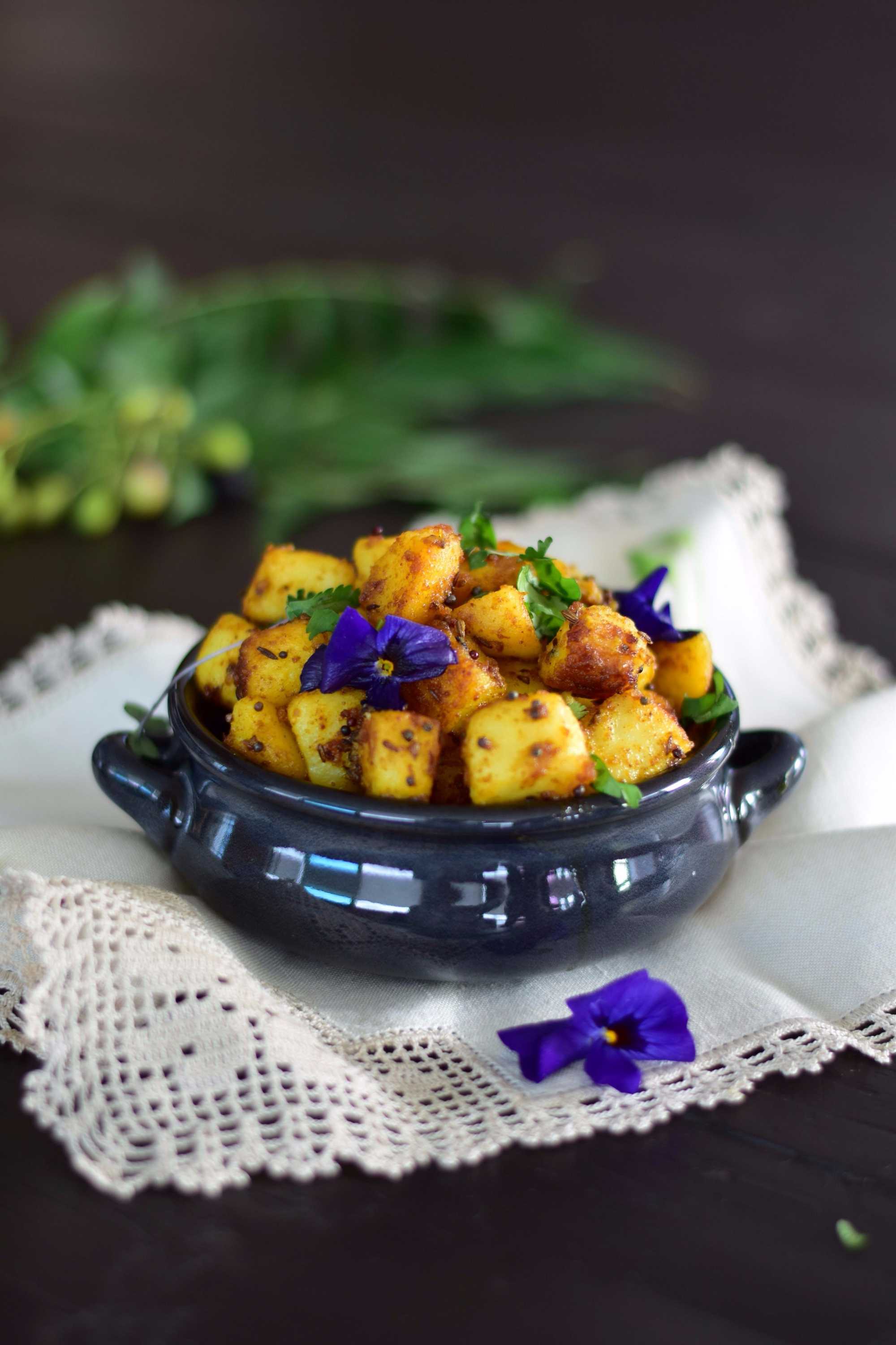 Snap crackle and pop potato recipe from Sadhna Wilson's Tropical ...