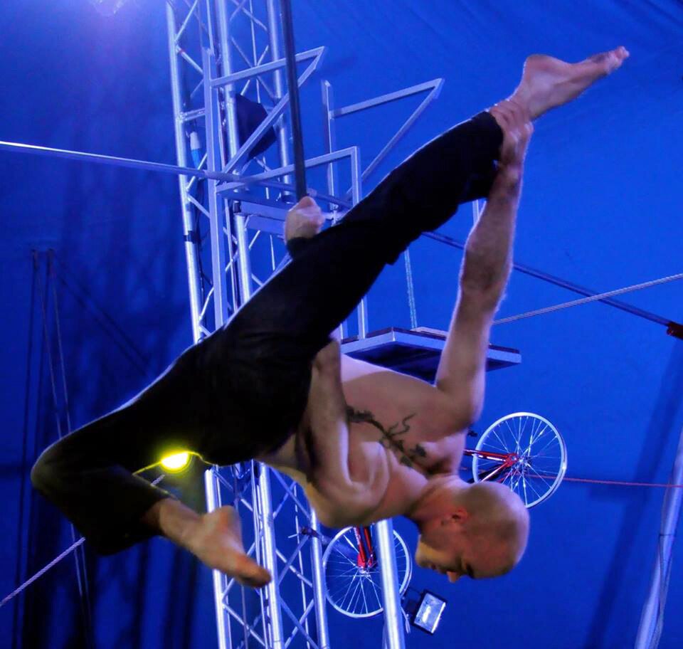 New recruit learning the ropes after swapping circus for police beat ...